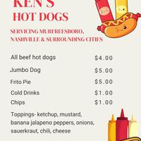 Nashville Food Trucks - Ken's Hot Dogs